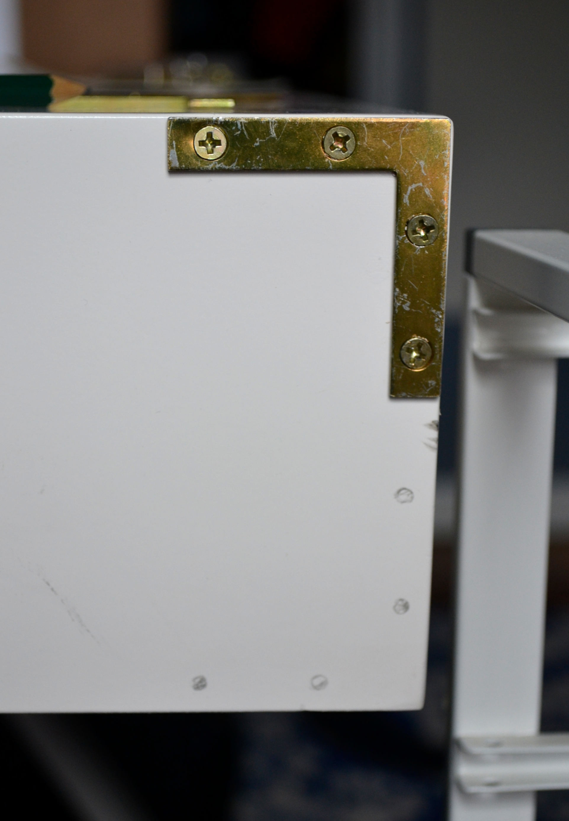 DIY Campaign Desk | Just Something I Whipped Up